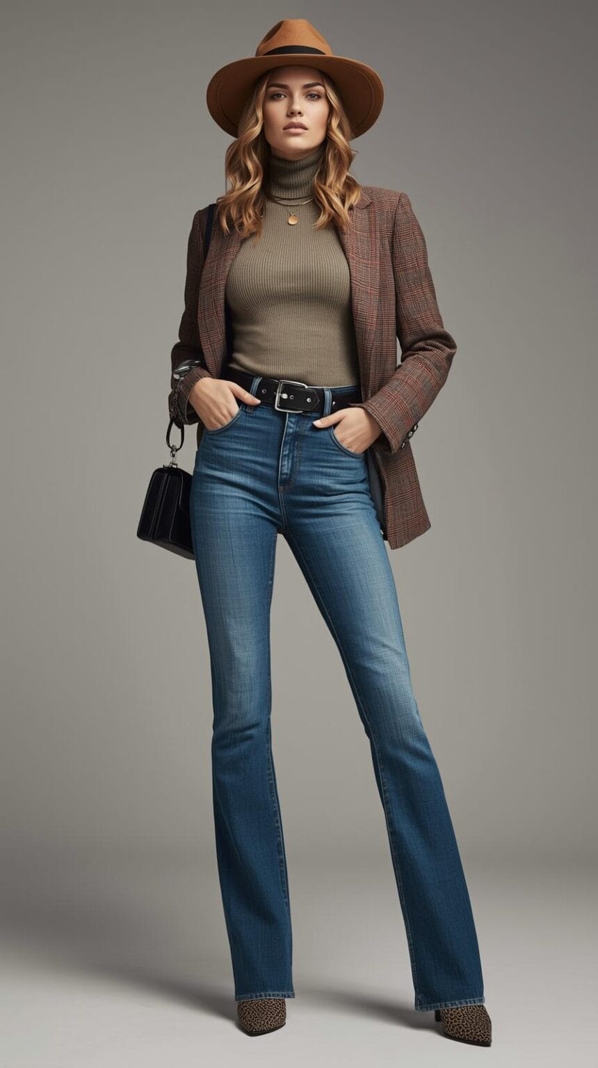 Bootcut Jeans Outfit: 15 Chic & Modern Styles to Try Now