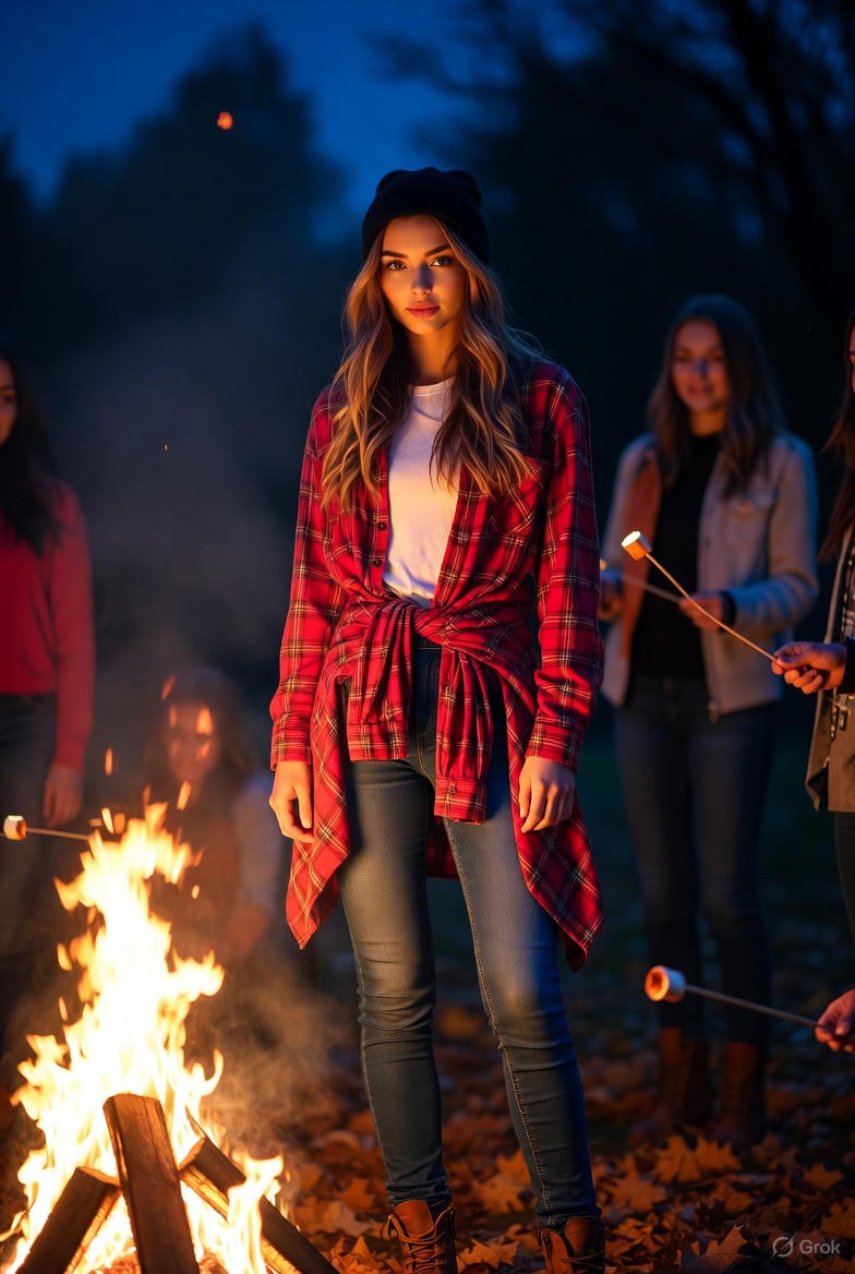 13 Irresistible Bonfire Outfit Ideas for Ultimate Cozy Vibes