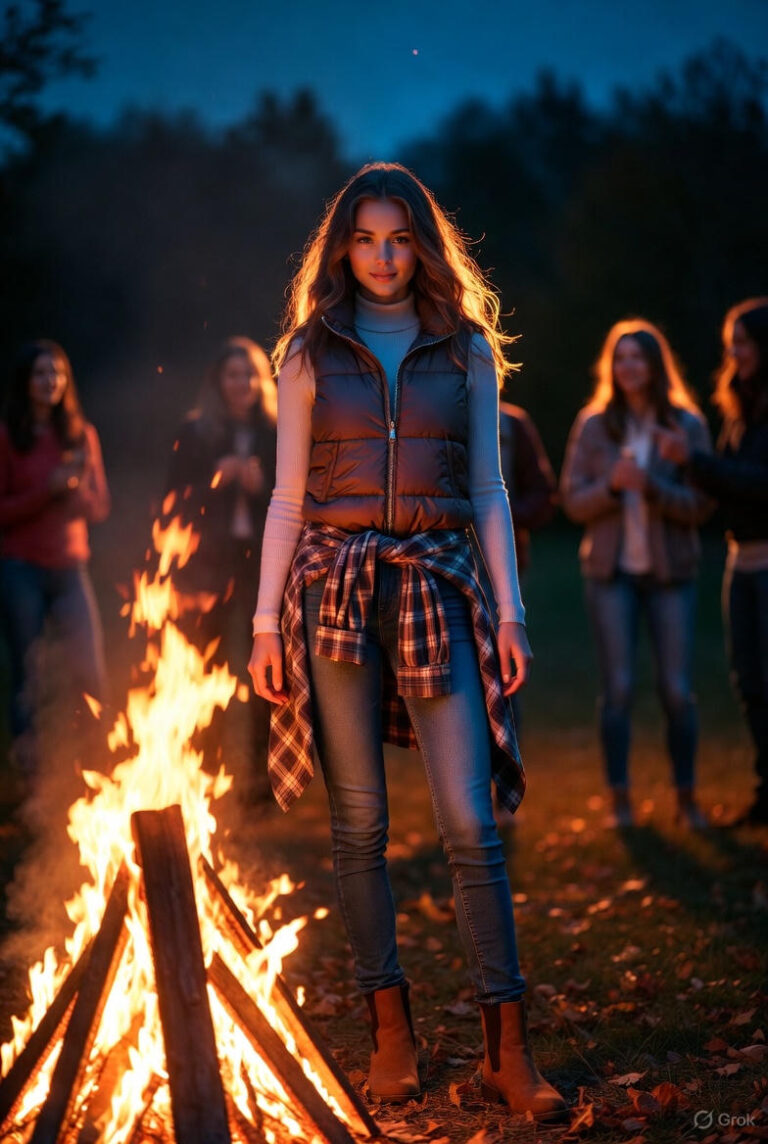 13 Irresistible Bonfire Outfit Ideas for Ultimate Cozy Vibes