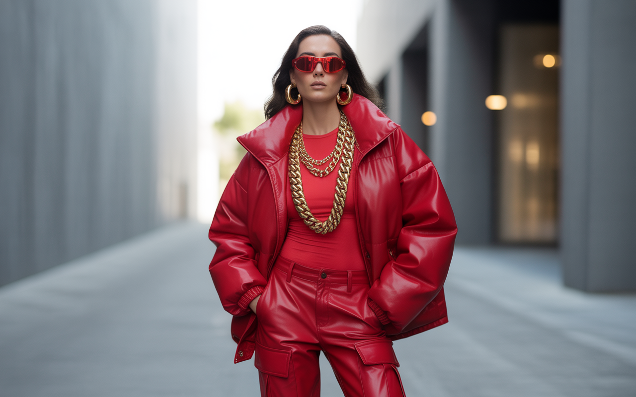 7 Sizzling Tips to Master the All-Red Outfit Baddie